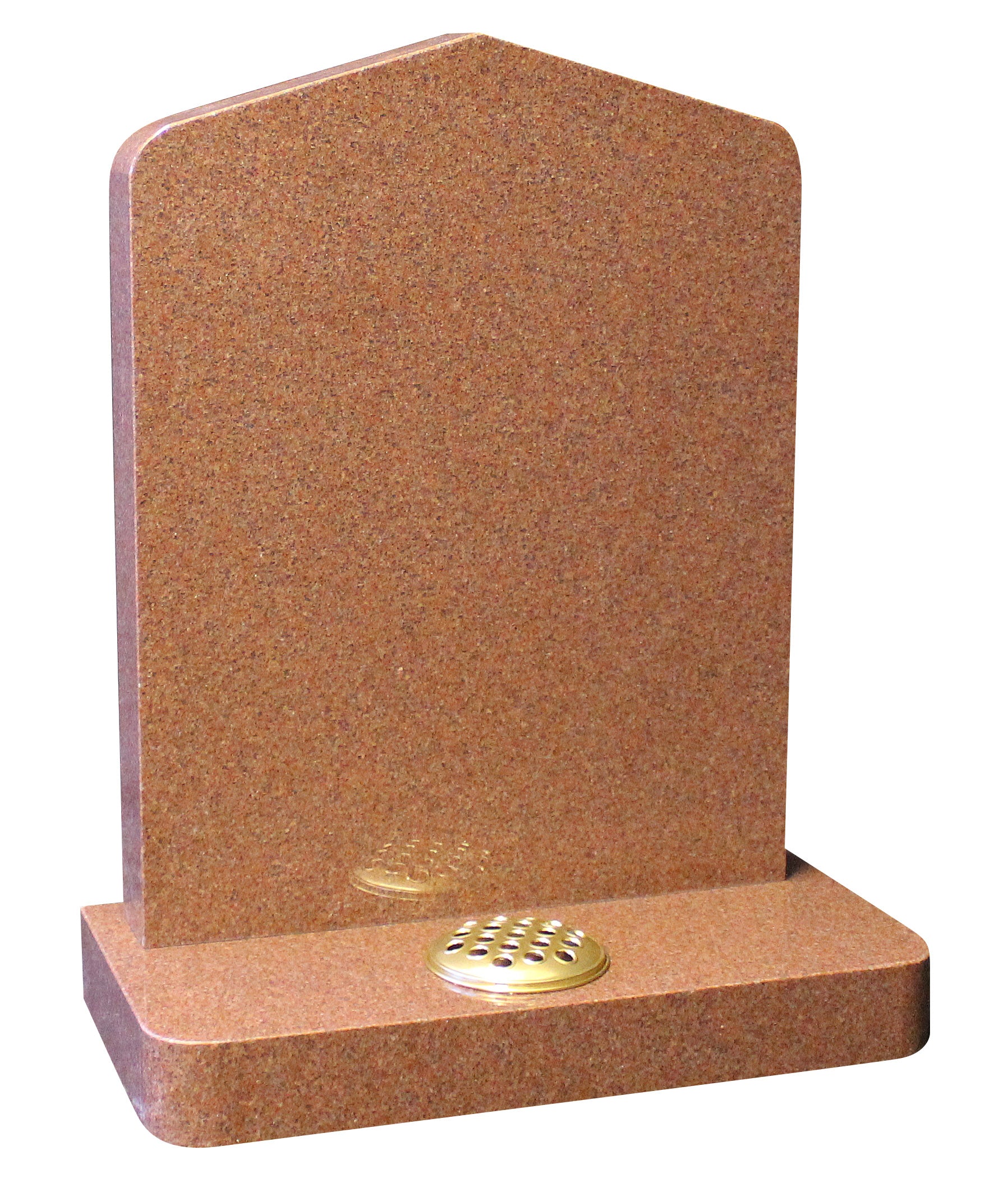 Red Granite Headstone (ET1) – Oxfordshire Memorials