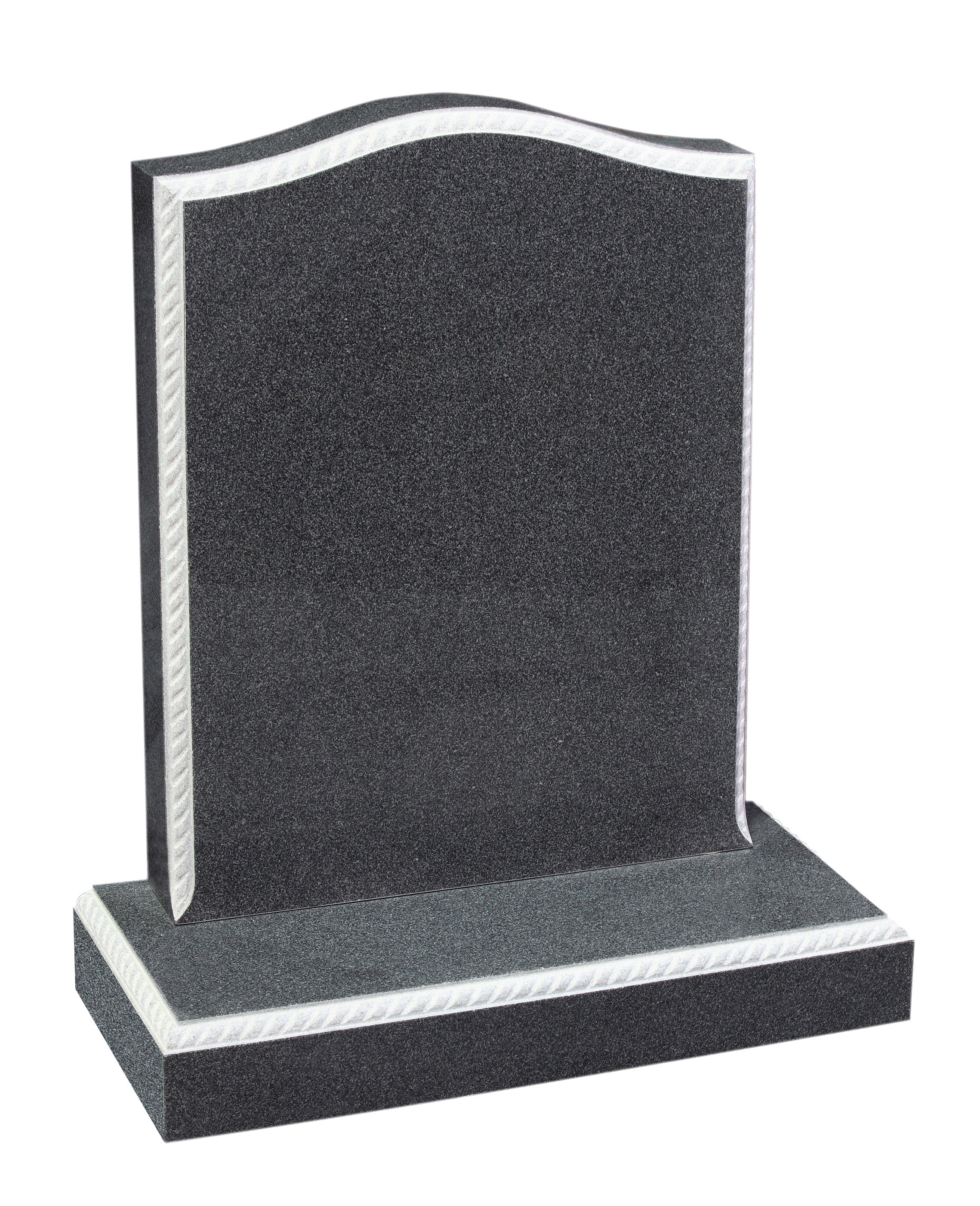 Rope Edge Headstone (ET16) – Oxfordshire Memorials