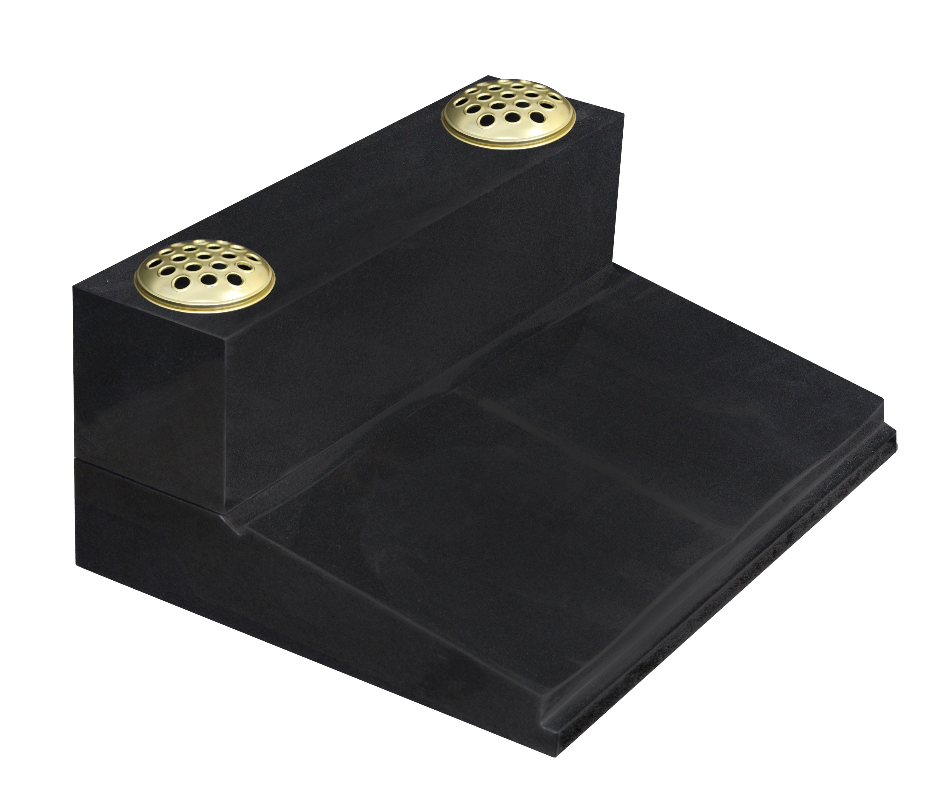 Curved page book cremation memorial (ET163) – Oxfordshire Memorials