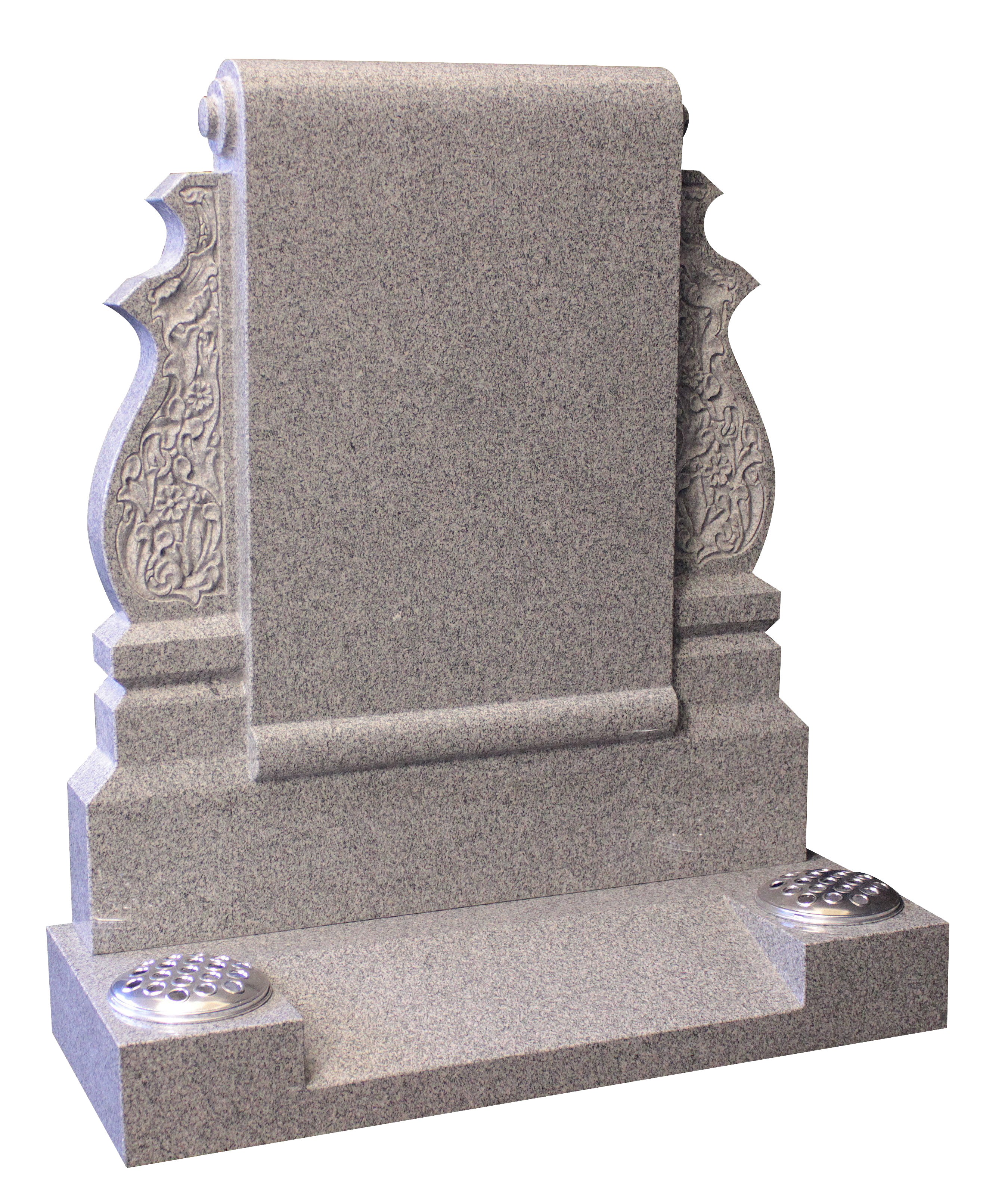 Raised scroll memorial (ET56) – Oxfordshire Memorials